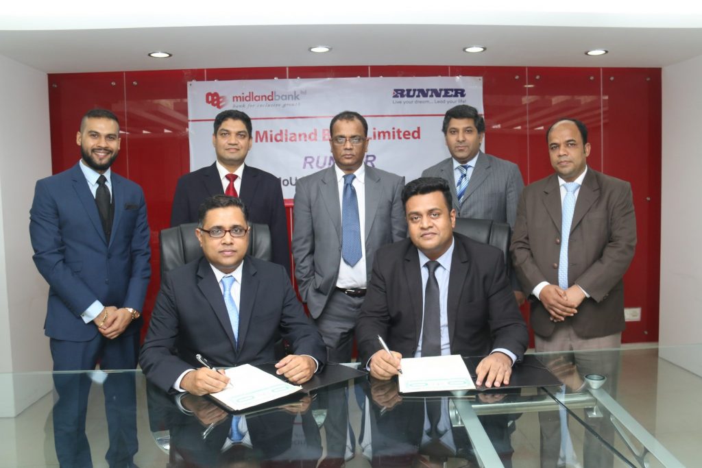 MoU signed between Midland Bank Ltd. and RUNNER Automobiles Ltd ...
