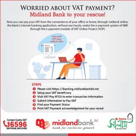 MDB Prepaid Card – Midland Bank PLC.